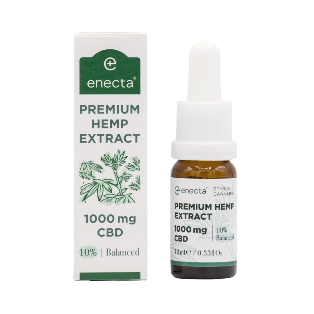 Premium CBD Oil - 10% in 10 ml format - ENECTA - GREENMOTIV